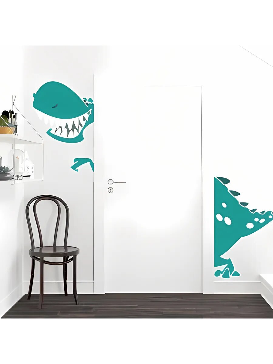 Наклейка детская динозавры Рекс allstick арт. W_01-510