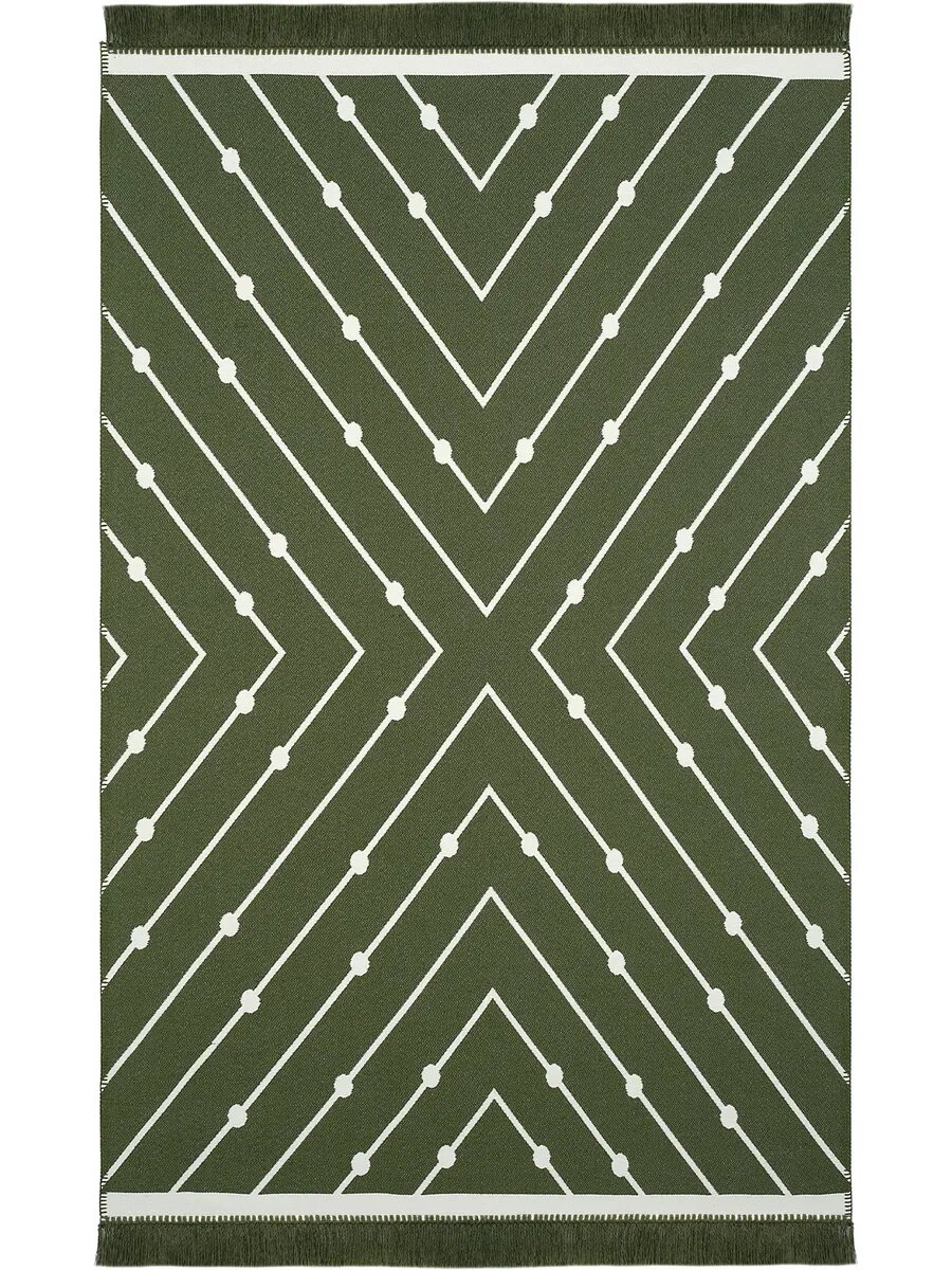 Lovely 298A Ковер двусторонний 160x230см оливковая гармония