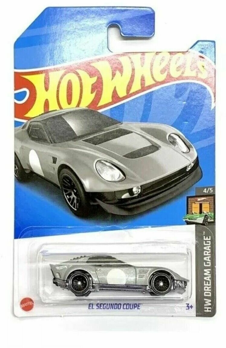 Машинка базовая Hot Wheels EL Segundo Coupe серый