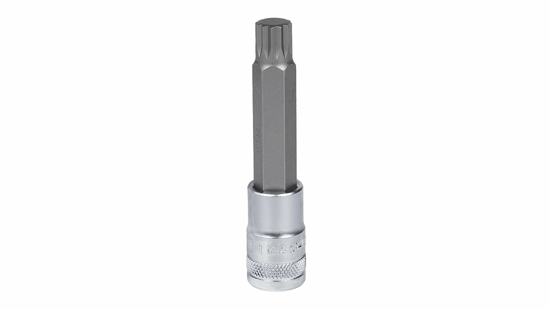 TIREI Головка торцевая 1/2" с удлинённой вставкой-битой SPLINE, M14 SH3D614
