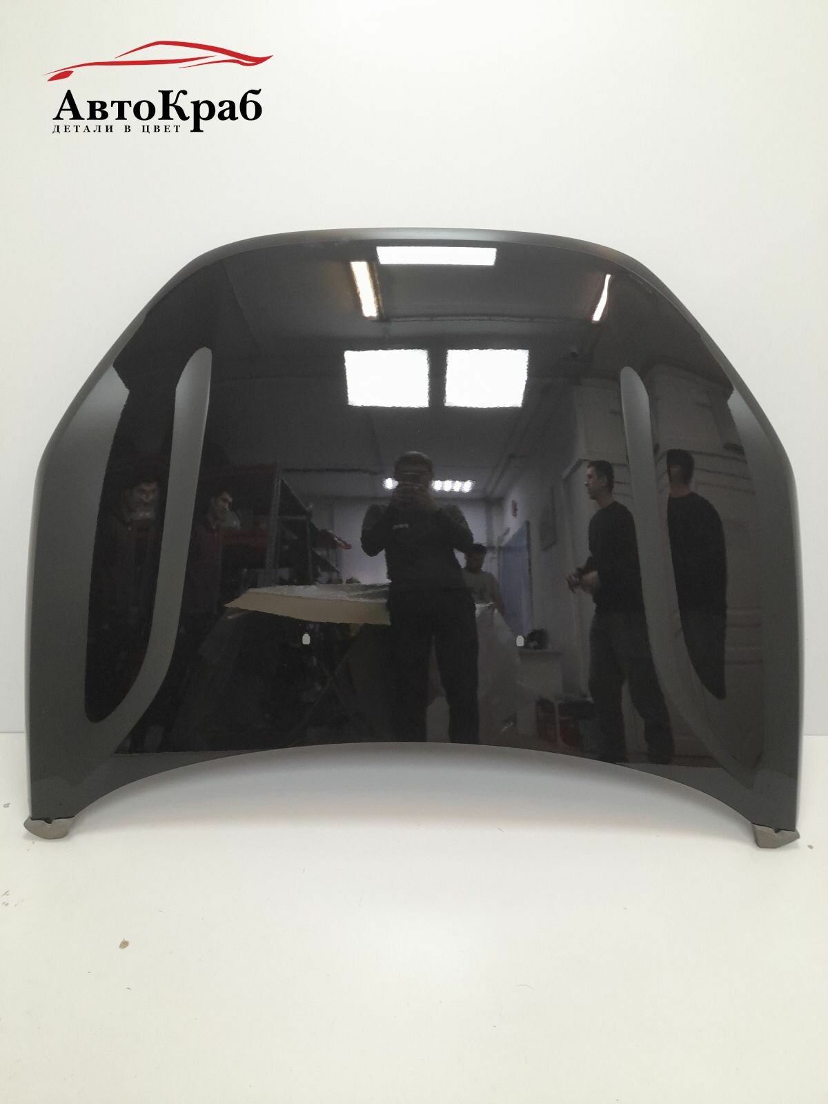 Капот в цвет для ВАЗ (LADA) Веста I (2015 — 2023) 653 - маэстро, черный