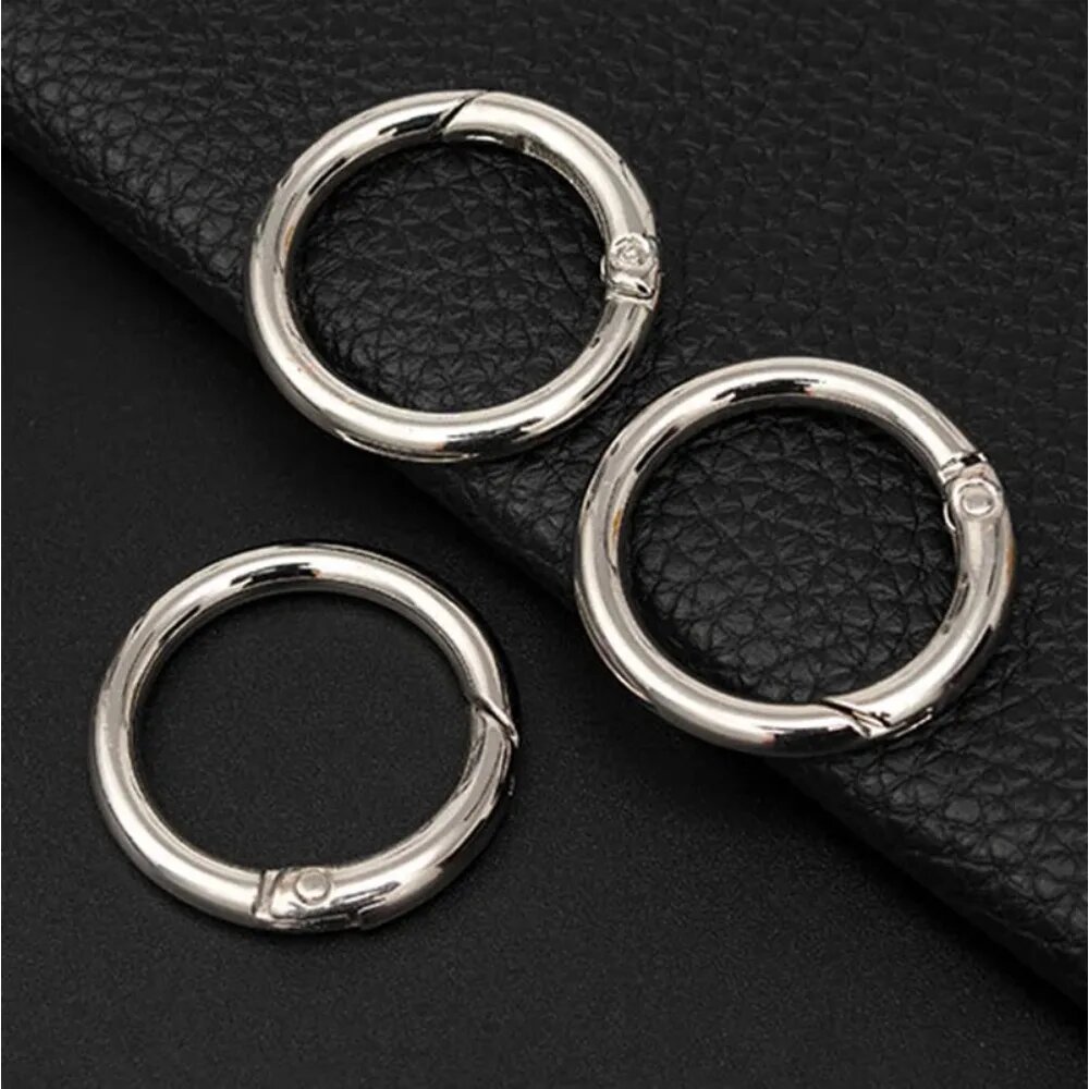 Металлические карабины Silver 5 шт