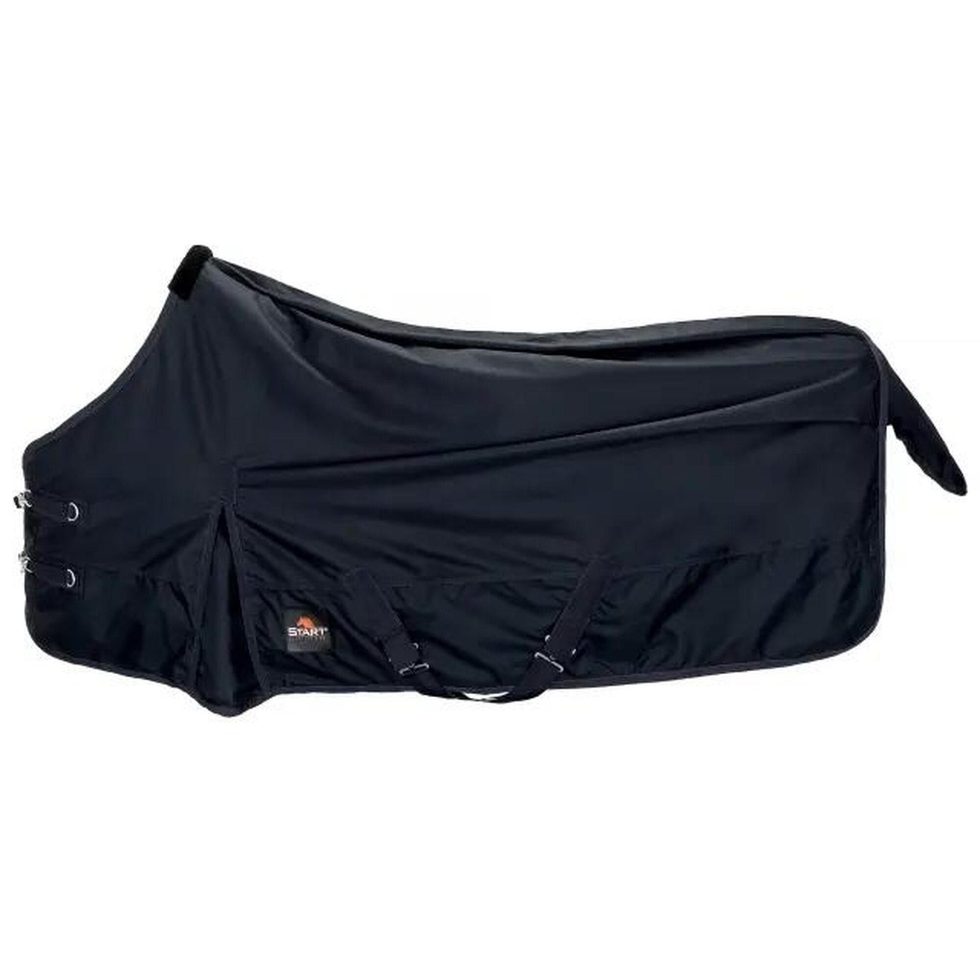 Decathlon Нейлоновая попона для выгула лошадей Start 1-tone 0g 600d, 115 см, цвет синий