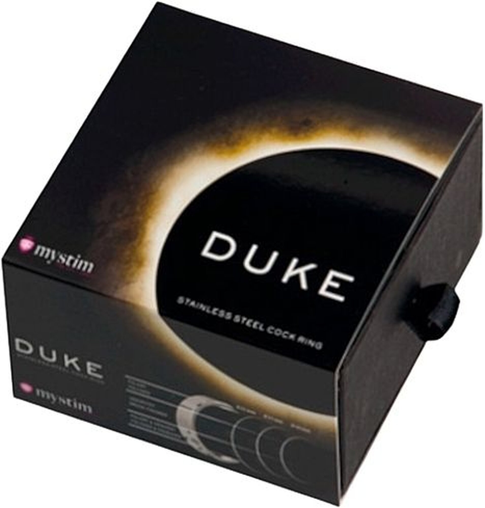 Кольцо для пениса Mystim Duke Strainless Steel Cock Ring, 55 мм, цвет серебристый