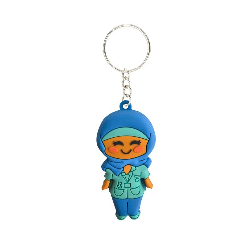 Ampoule Bottle Opener Keychain Syringe-Shaped Cutter Nurse Doctor Aid Medication Vial Breaker Tool Backpack Accessories