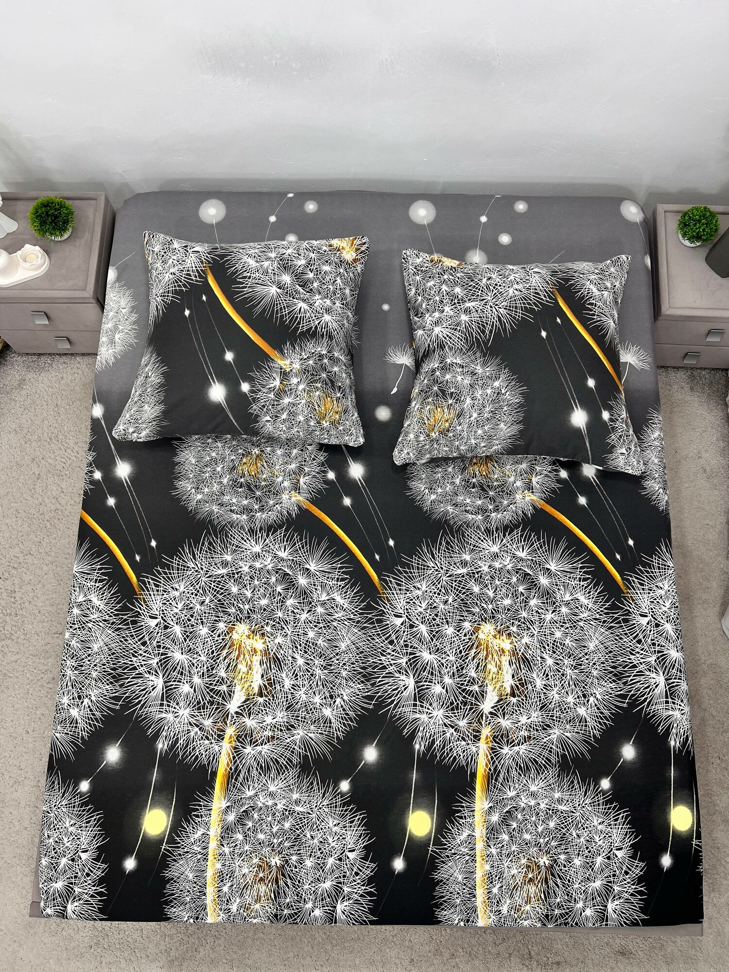 Milo s простынь на резинке 120х200, натяжная простыня хлопок 100%