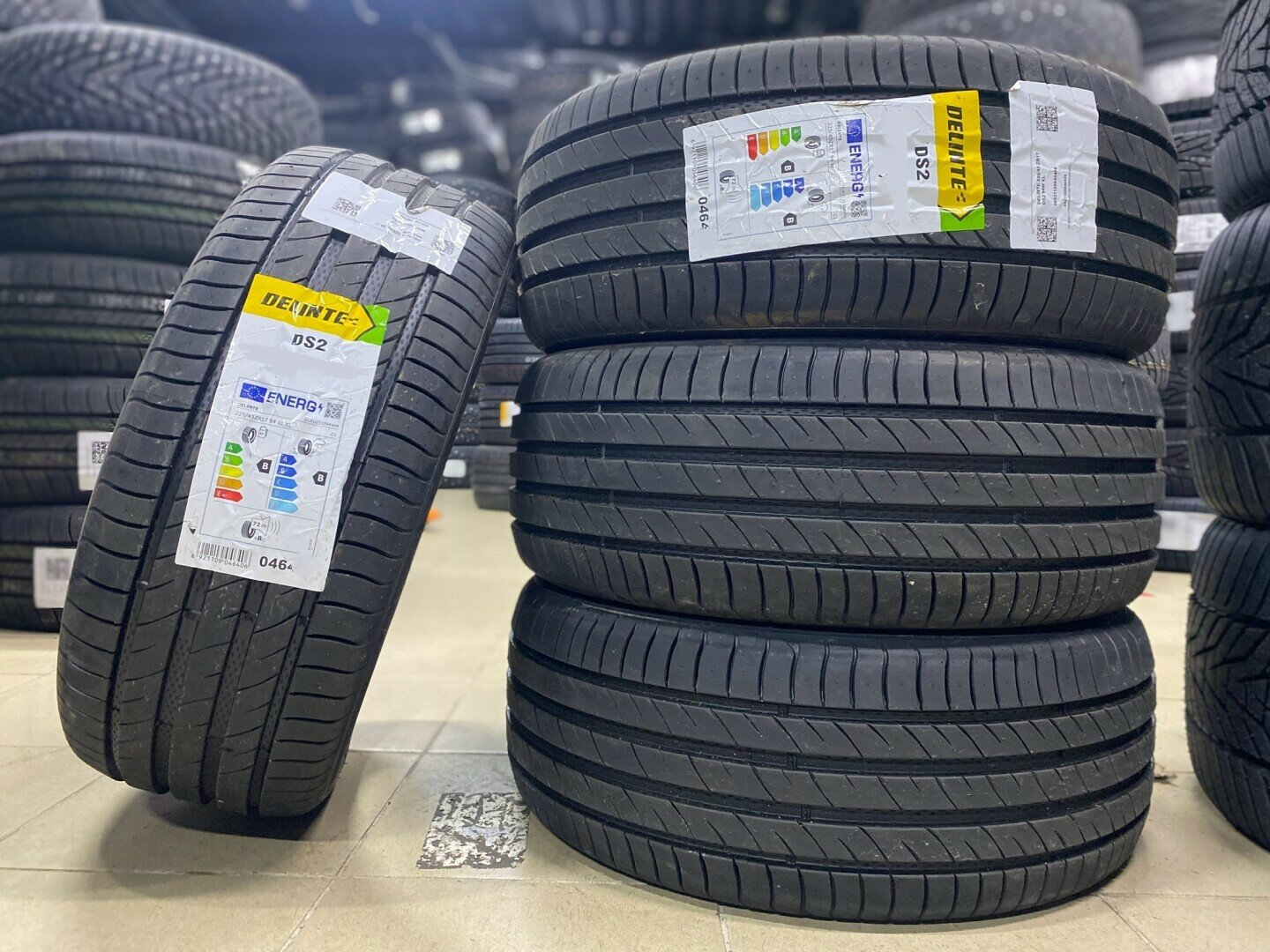 Летние 195/65R15 Delinte DS2 95V XL (2025 год) Китай, ассиметричные