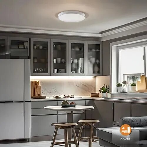 Светодиодная люстра Tienda de milagros LED 75 Вт Круглая потолочная люстра для гостиной, кухни, 50 см — фото 1