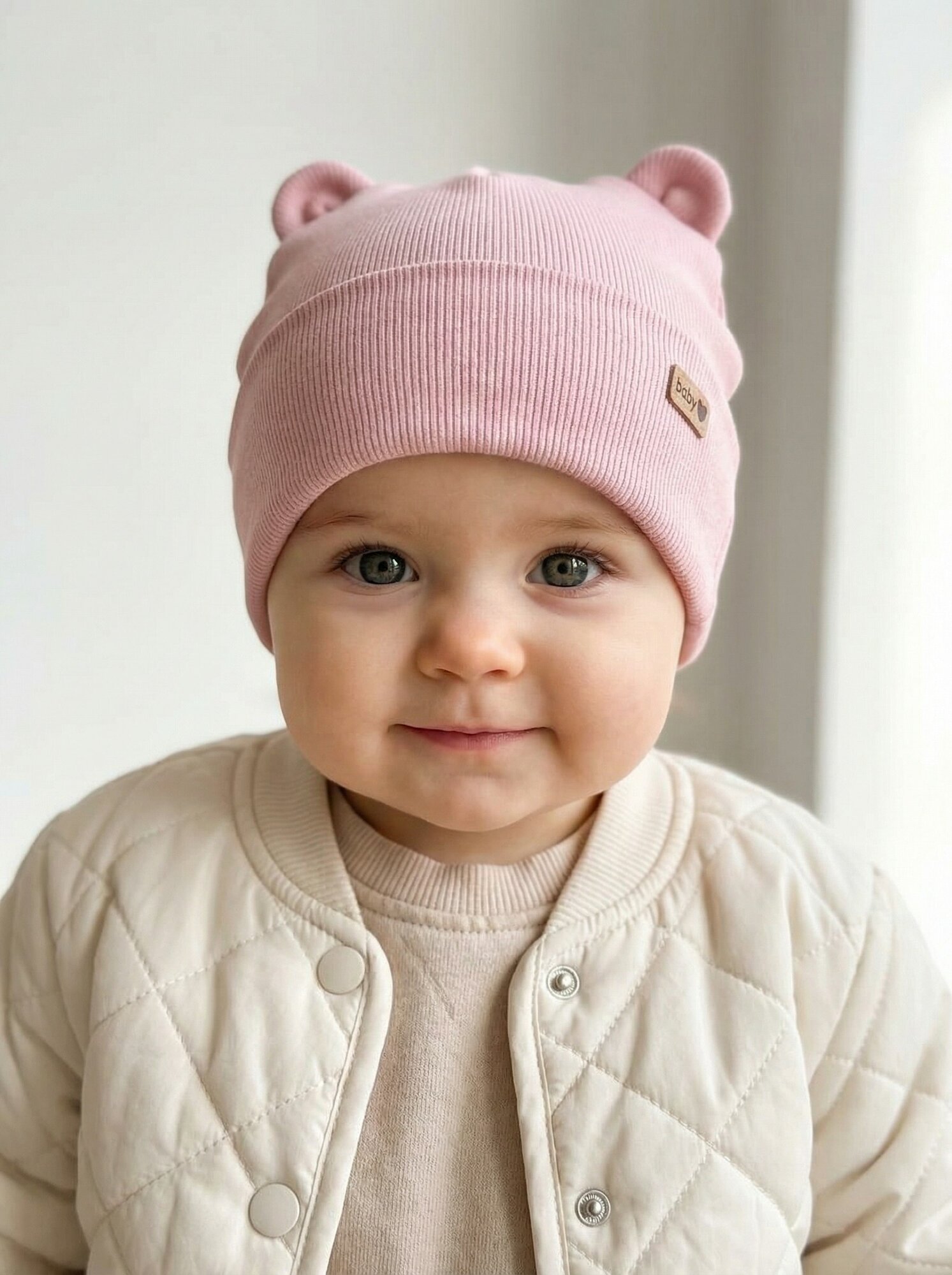 Чепчик  Базовая коллекция для девочек