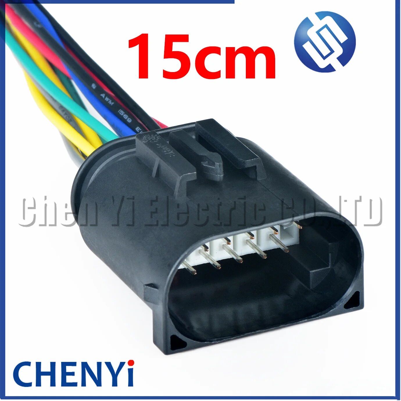 12-контактные автомобильные разъемы для системы помощи при движении в полосе male with wires