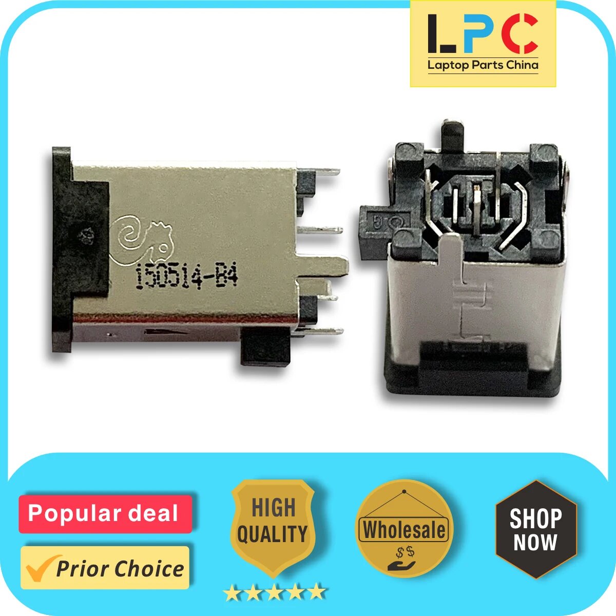 Разъем питания постоянного тока (DC) для настольных ПК Dell Inspiron 3052, 3455, 3464, 3475, 3544, 5459, 5490 AIO