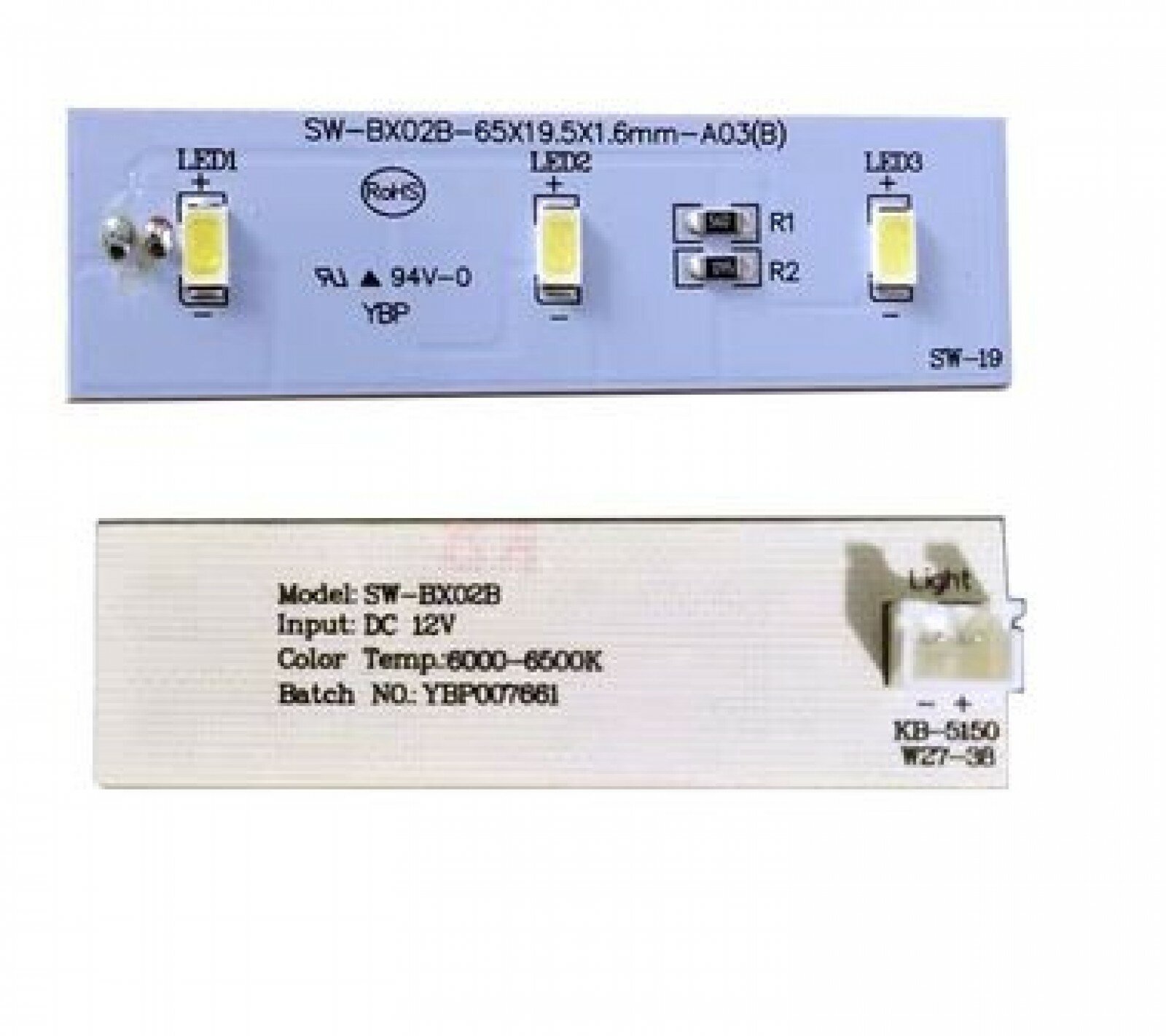 LED лампа MyPads SW-BX02B для холодильника Iлекс с холодным белым светом 6000-6500K