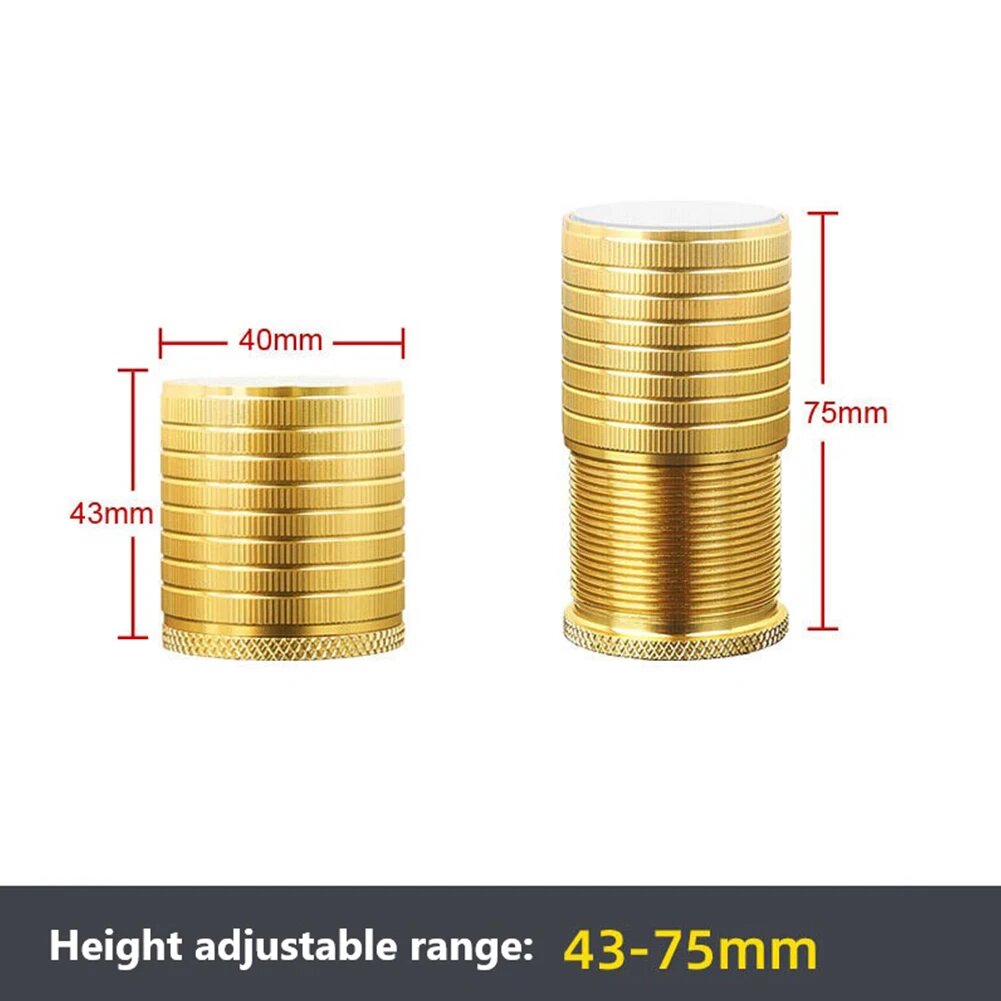 Антивибрационные опоры для мебели, Gold 43mm
