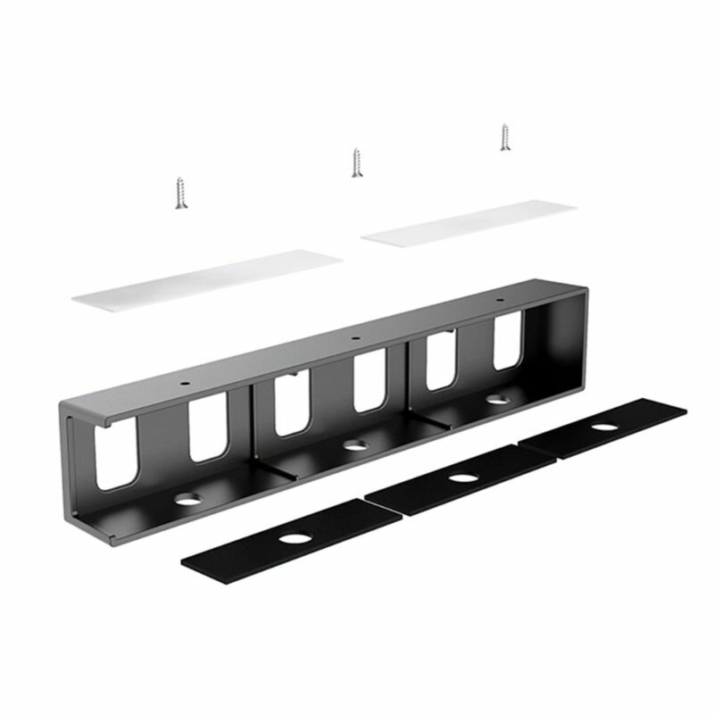 Нижний кронштейн для хранения ноутбука на столе-черный