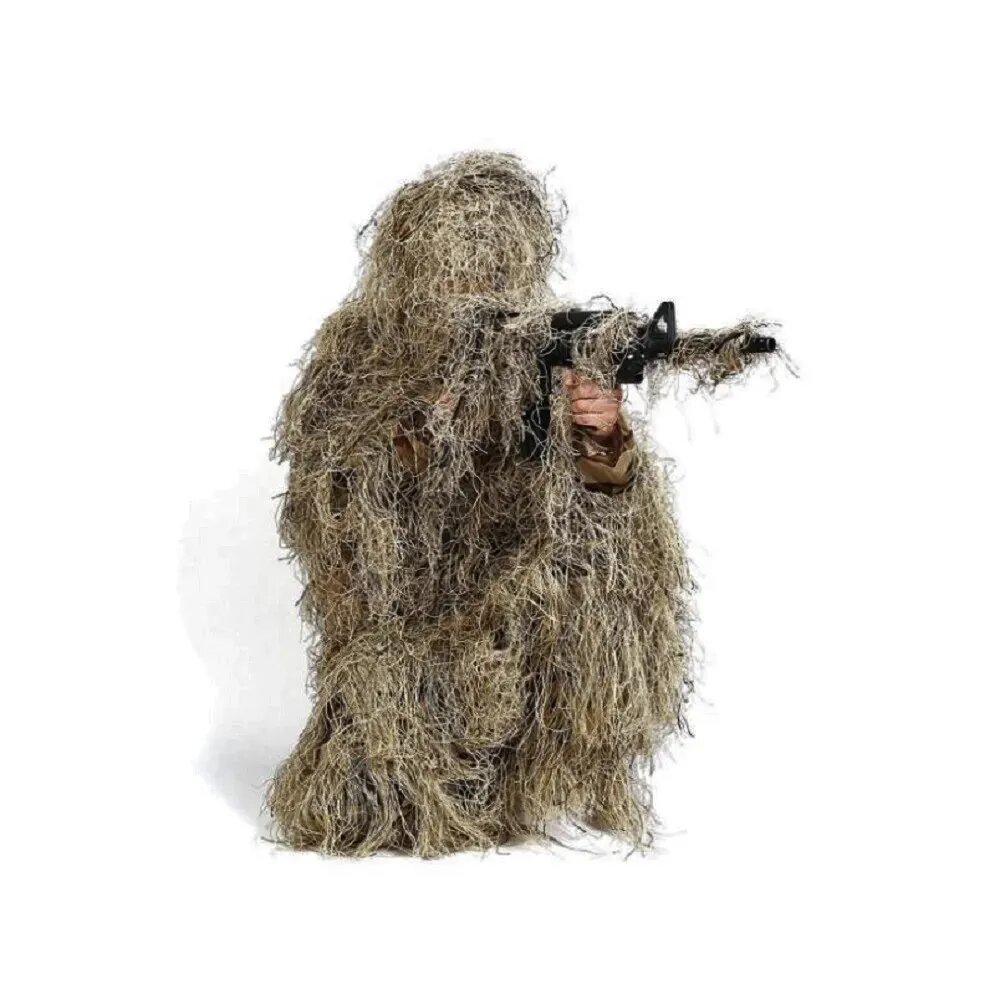 Lukich Маскировочный костюм Леший для охоты сухой травы, камыш из полиэстера