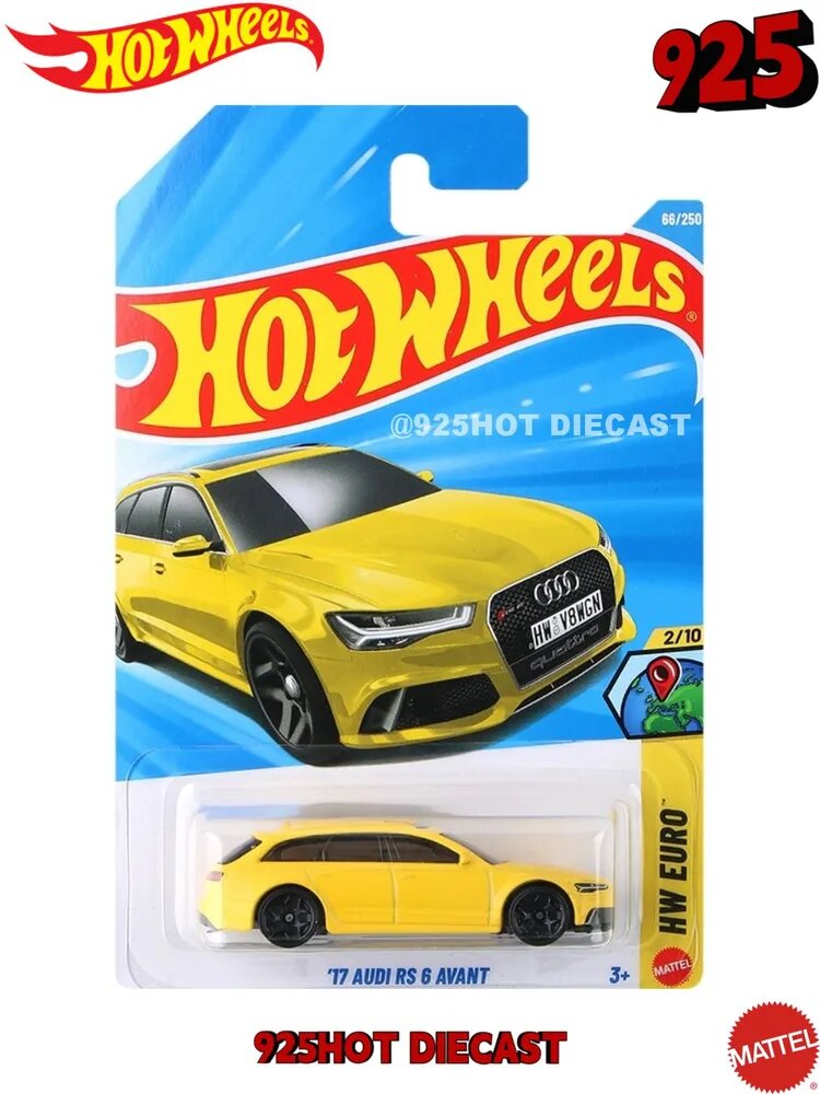 Машинка Hot Wheels 17 AUDI RS6 AVANT C4982 2026C игрушечная машина
