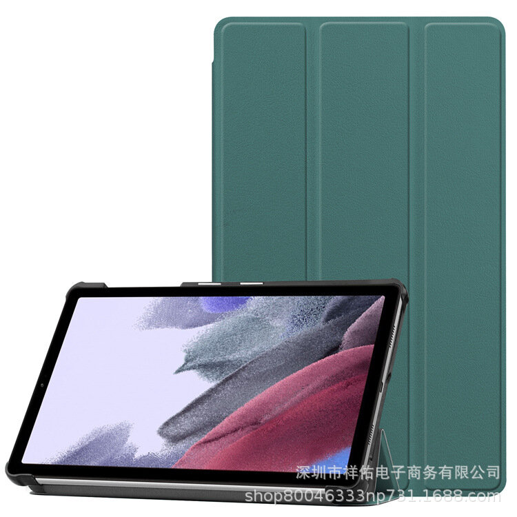 Чехол MyPads для планшета TCL TAB 10s с трехъязычным кожаным кронштейном и магнитным креплением