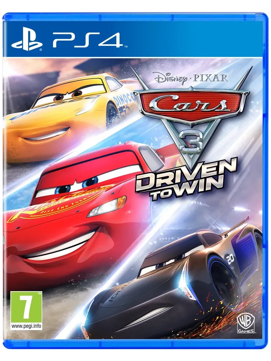 Игра Cars 3: Hacia la Victoria, PlayStation 4, русские субтитры