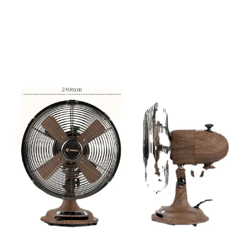 Трехскоростной металлический вентилятор BAIHUAN 220В 12 inches
