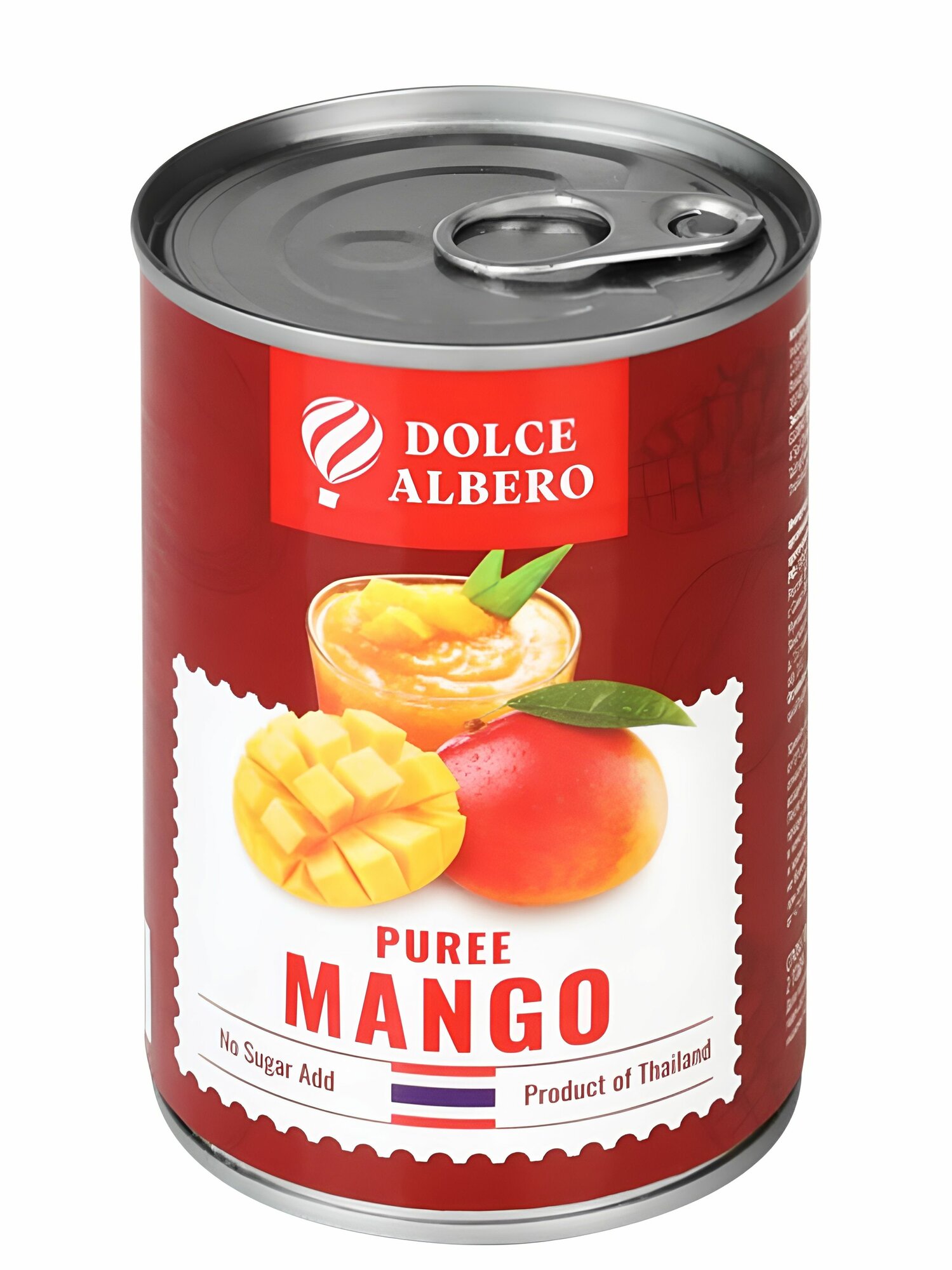 Пюре из манго Dolce Albero, 4 шт по 425 мл