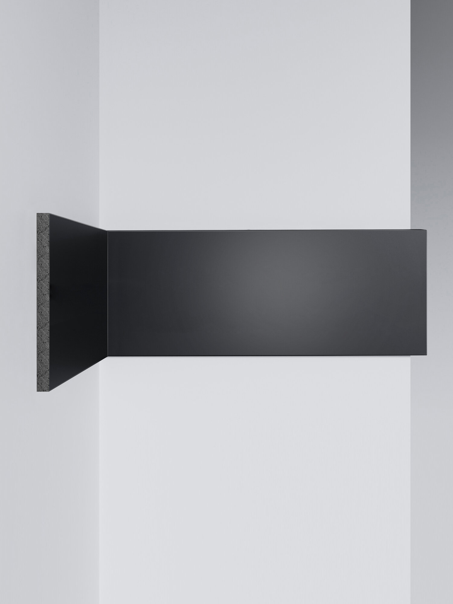 Декоративные стеновые панели из дюрополимера DECOMASTER (декомастер) для внутренней отделки стен 100х7х2900 мм D310-112G ДМ антрацит глянцевый