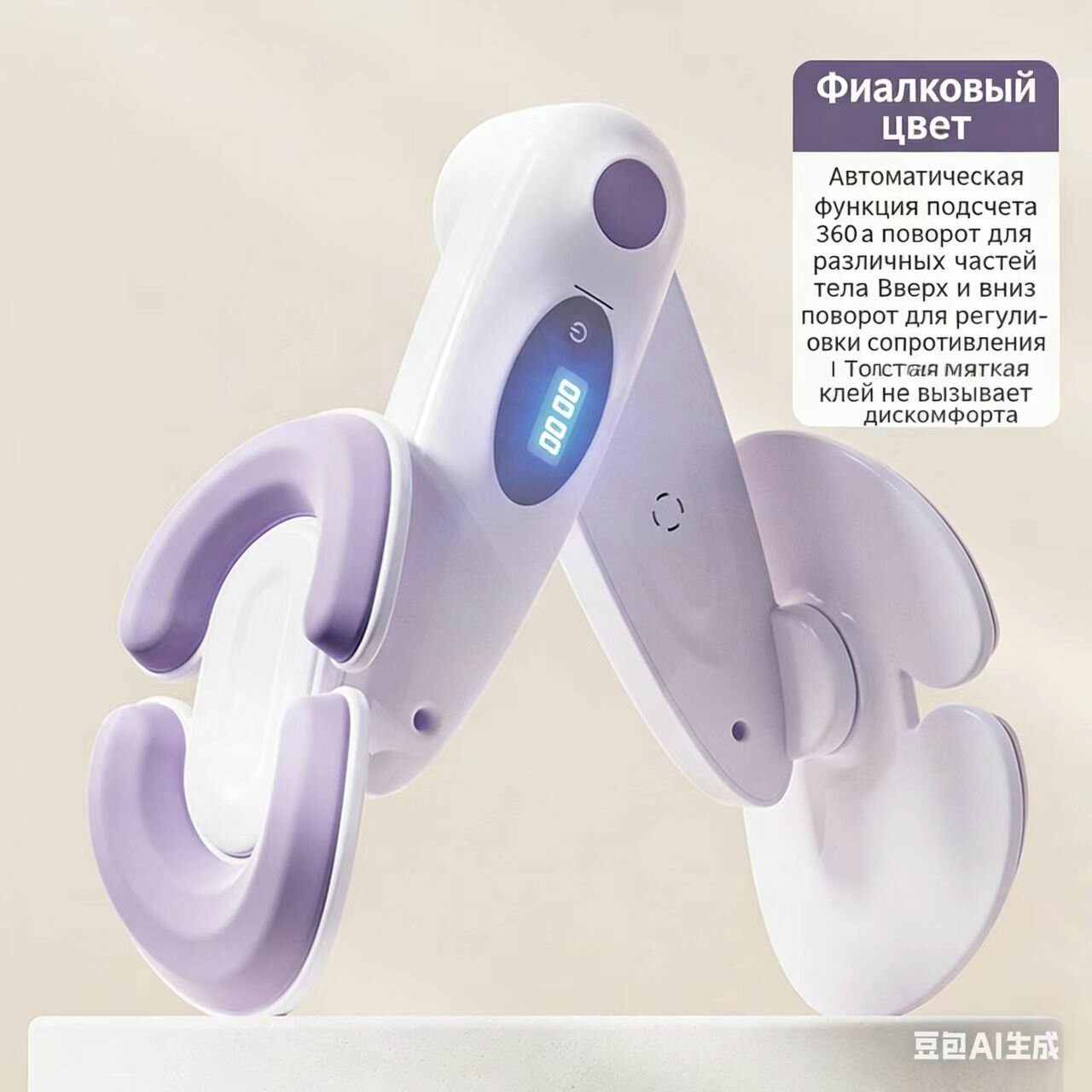 Домашний тренажер для бедер и мышц тазового дна со счетчиком