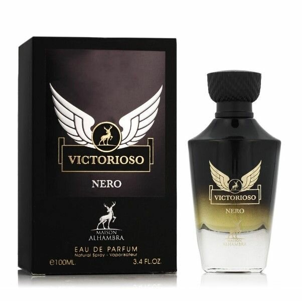 Парфюмерная вода Al Hambra VICTORIOSO NERO 100ml (аромат PR Invictus Intense) для мужчин