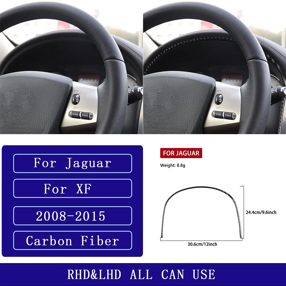 Руль карбоновый для Jaguar XF 2008-2015, Цвет: 13