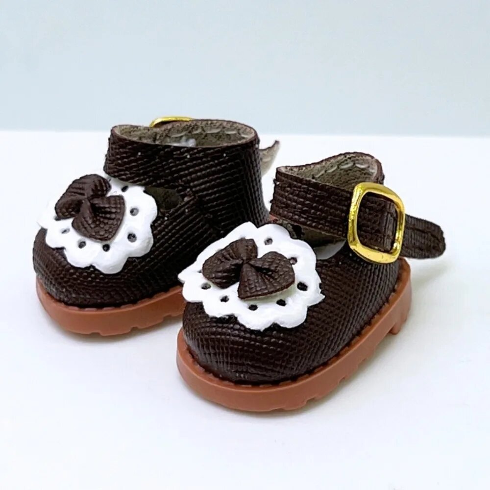 SIRENXI хлопковые туфли для кукол 17 см Коричневый, Коричневый, Brown