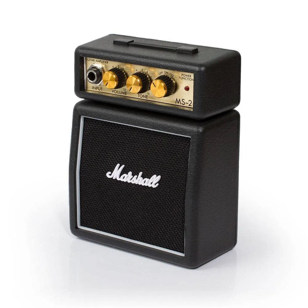 Гитарный комбоусилитель MARSHALL MS-2 MICRO AMP (BLACK) 1W Черный для электрогитары — фото 1