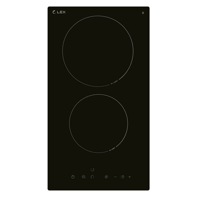 Поверхность электрическая LEX EVH 320A BL 2 конфорки черный