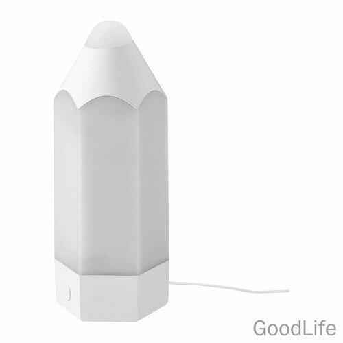 Настольная лампа цветная карандаш детская