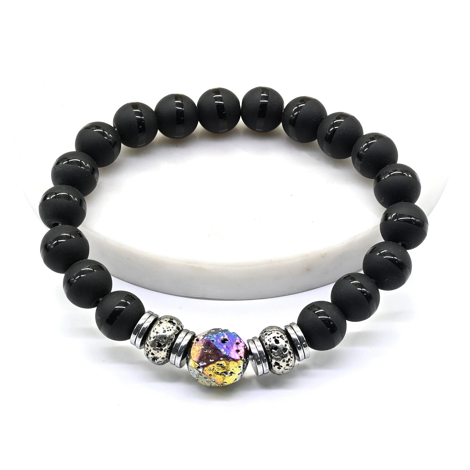 Браслет, шунгит