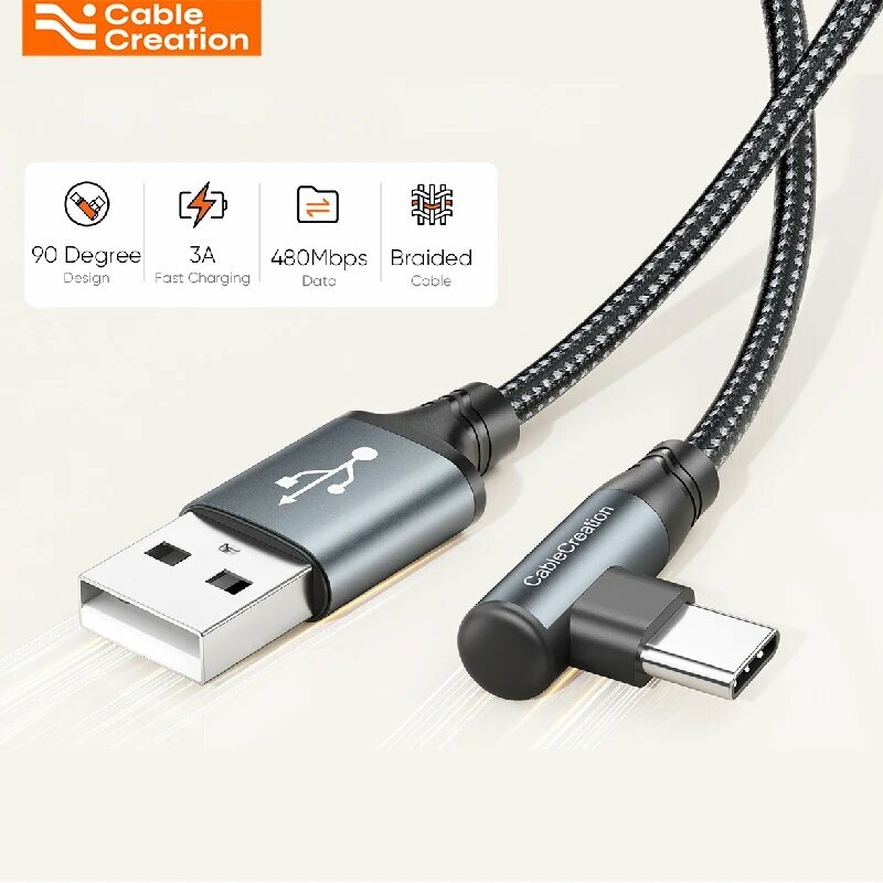 CableCreation USB C кабель 90 градусов для iPhone