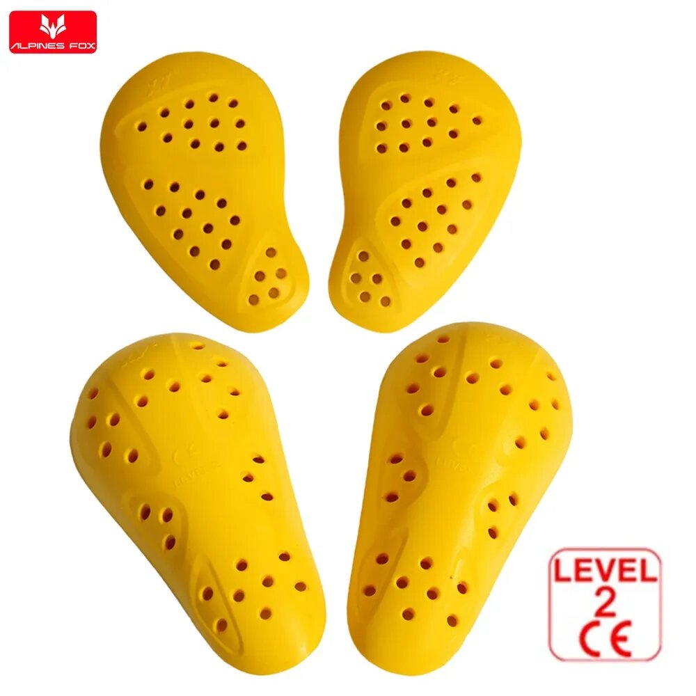 Защита коленей и бедер Alpinestars Level 2, 4шт, желтый