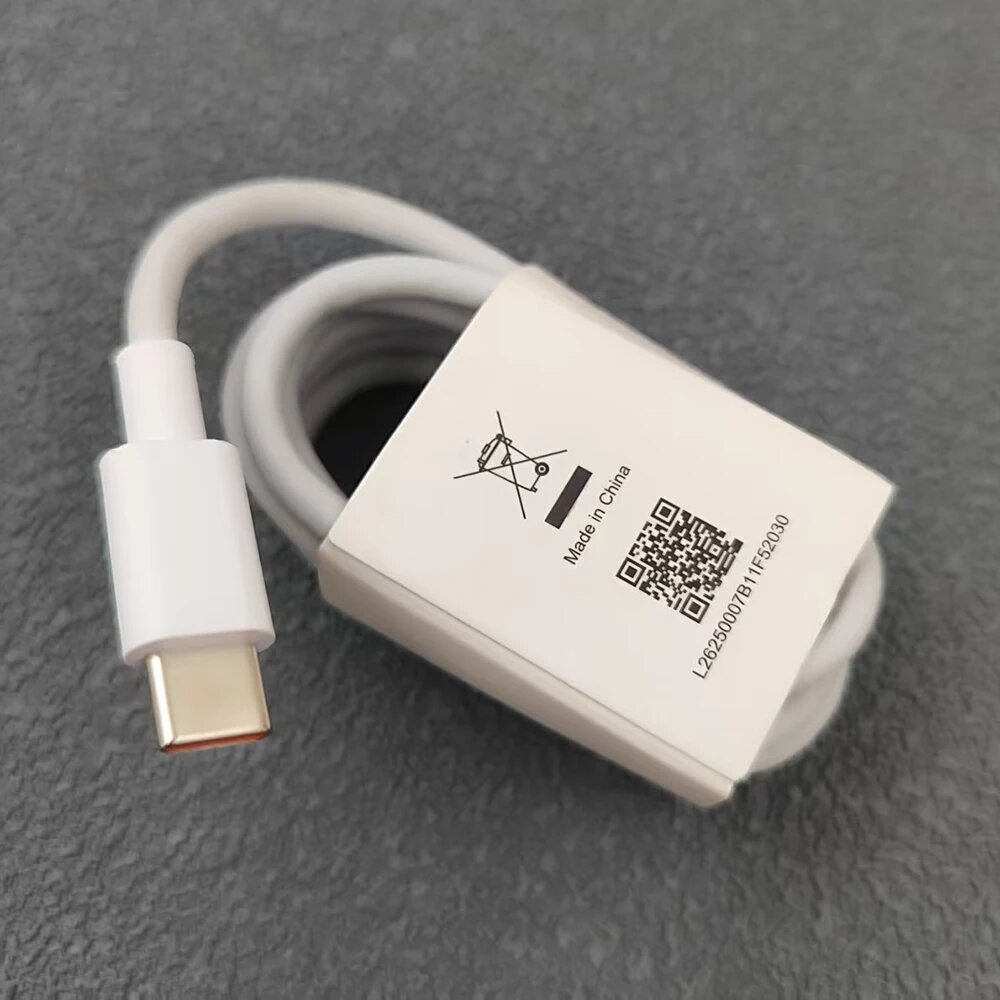 Кабель USB Type-C Xiaomi 6A, No Box