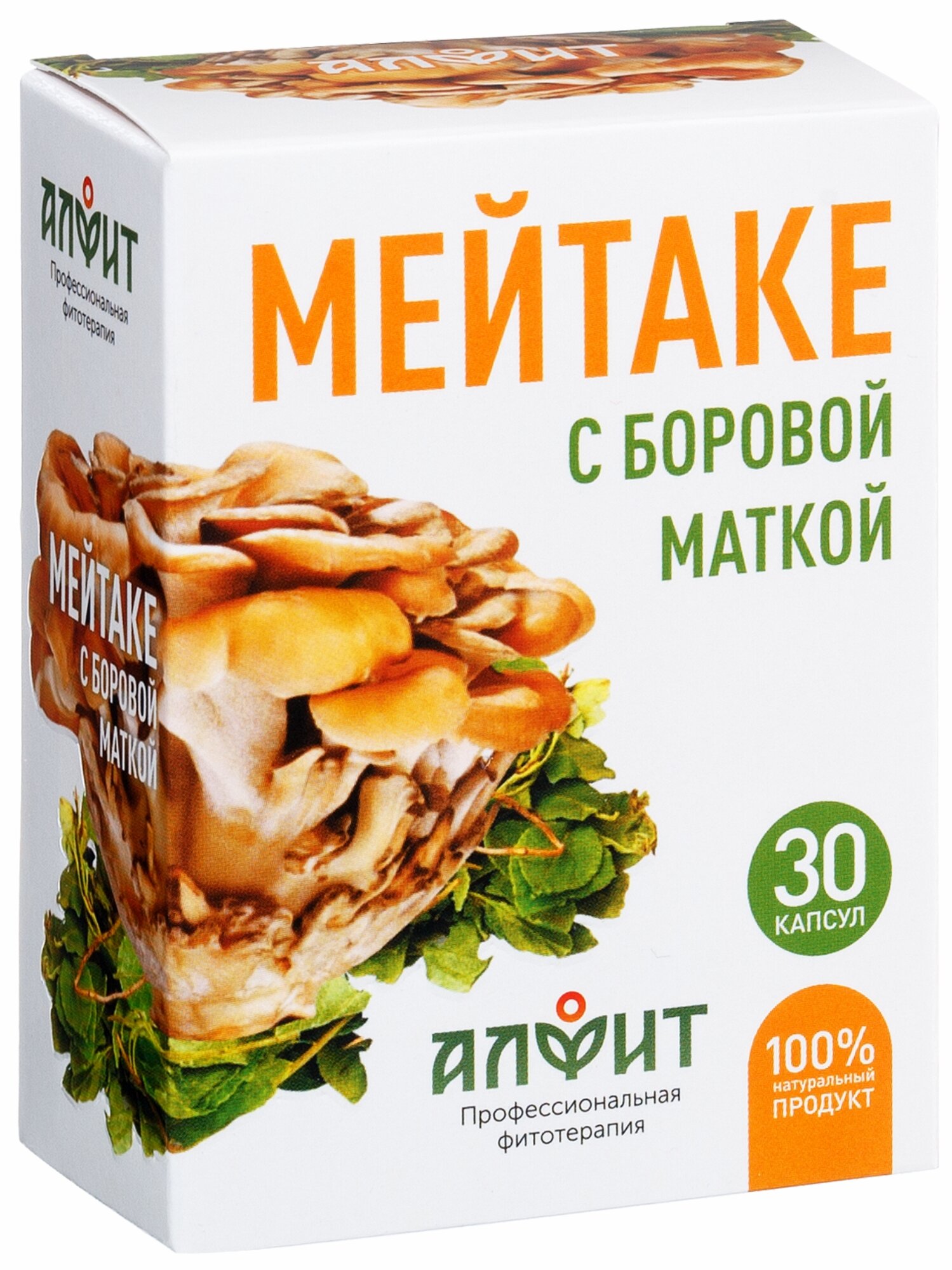 Мейтаке с боровой маткой от бренда "Алфит", 30 капсул по 500 мг