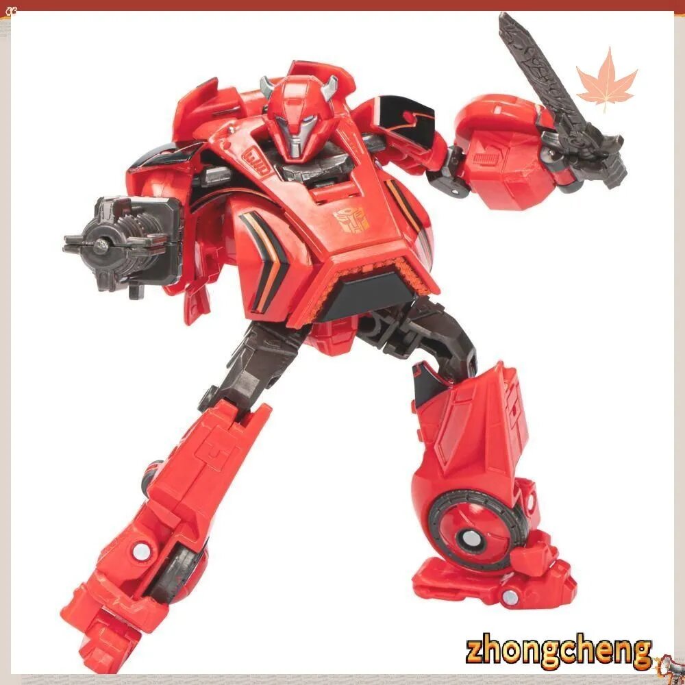 Трансформер Transformers Studio Deluxe Class 05 Gamer Edition Cliffjumper Красный 11.5 см — фото 1
