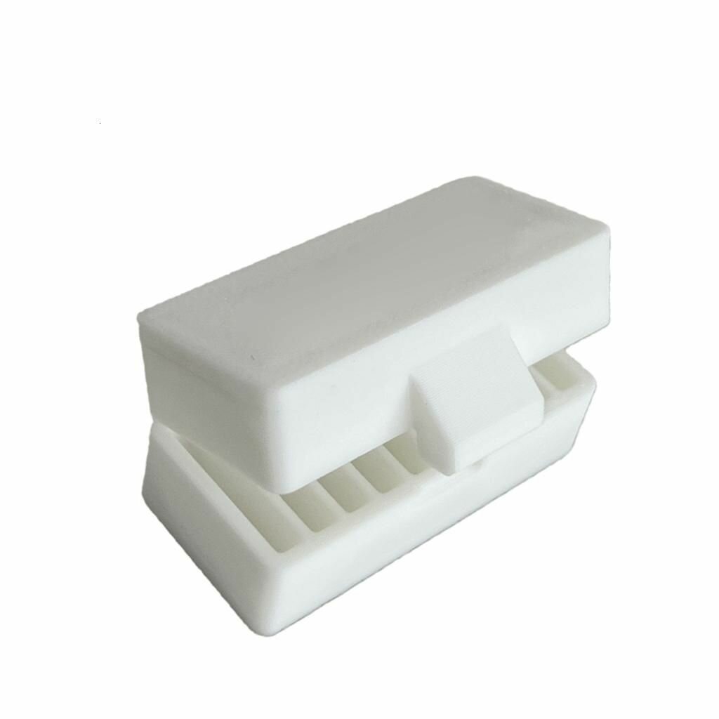 Коробка для батареек CR2032 на 10 штук, Белый