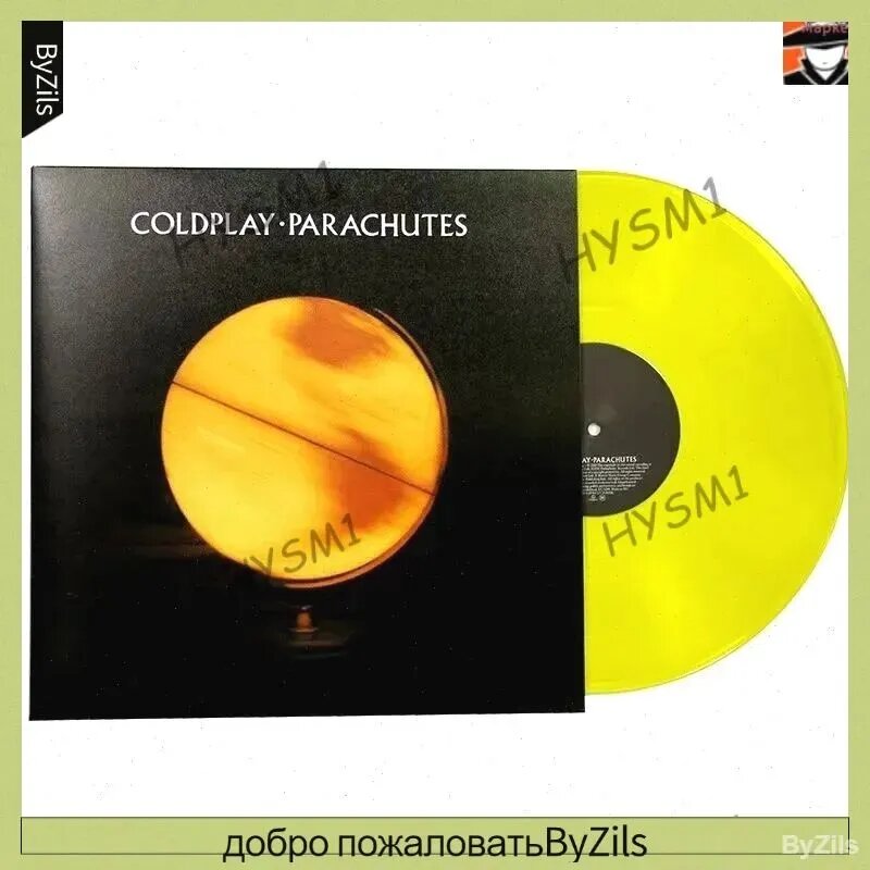 Coldplay - Parachutes - Жёлтый винил LP - Импортное издание 2024
