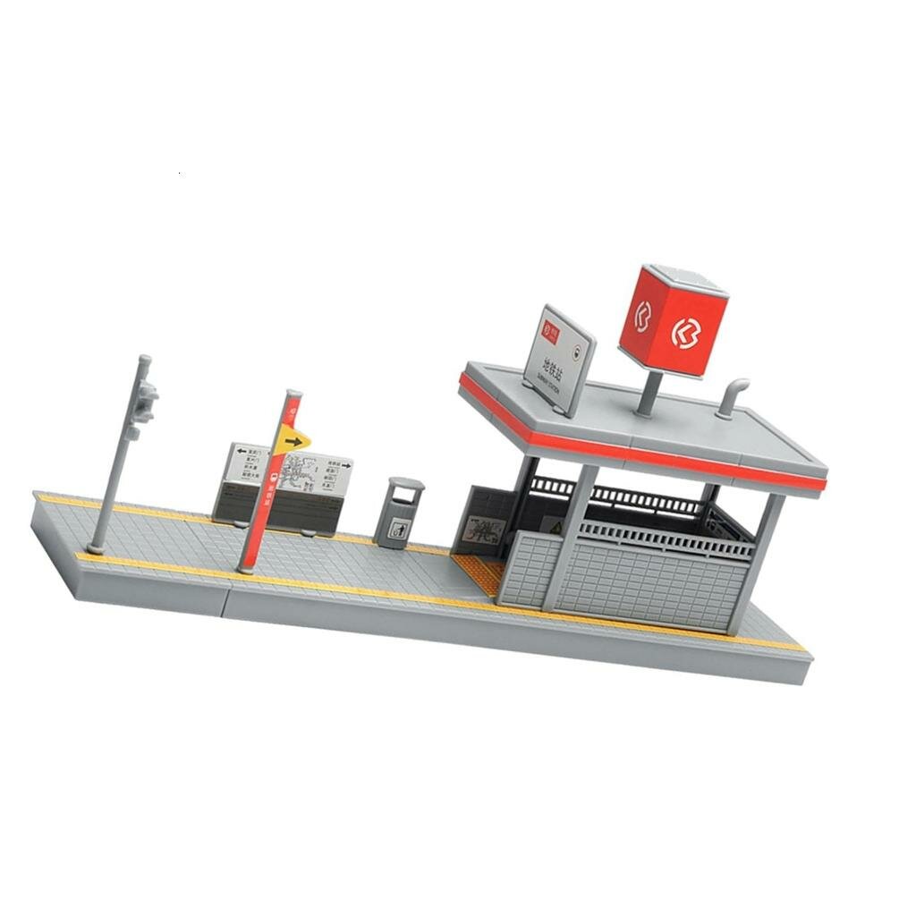 Архитектурный набор для моделирования станции метро 1:64, Станция метро