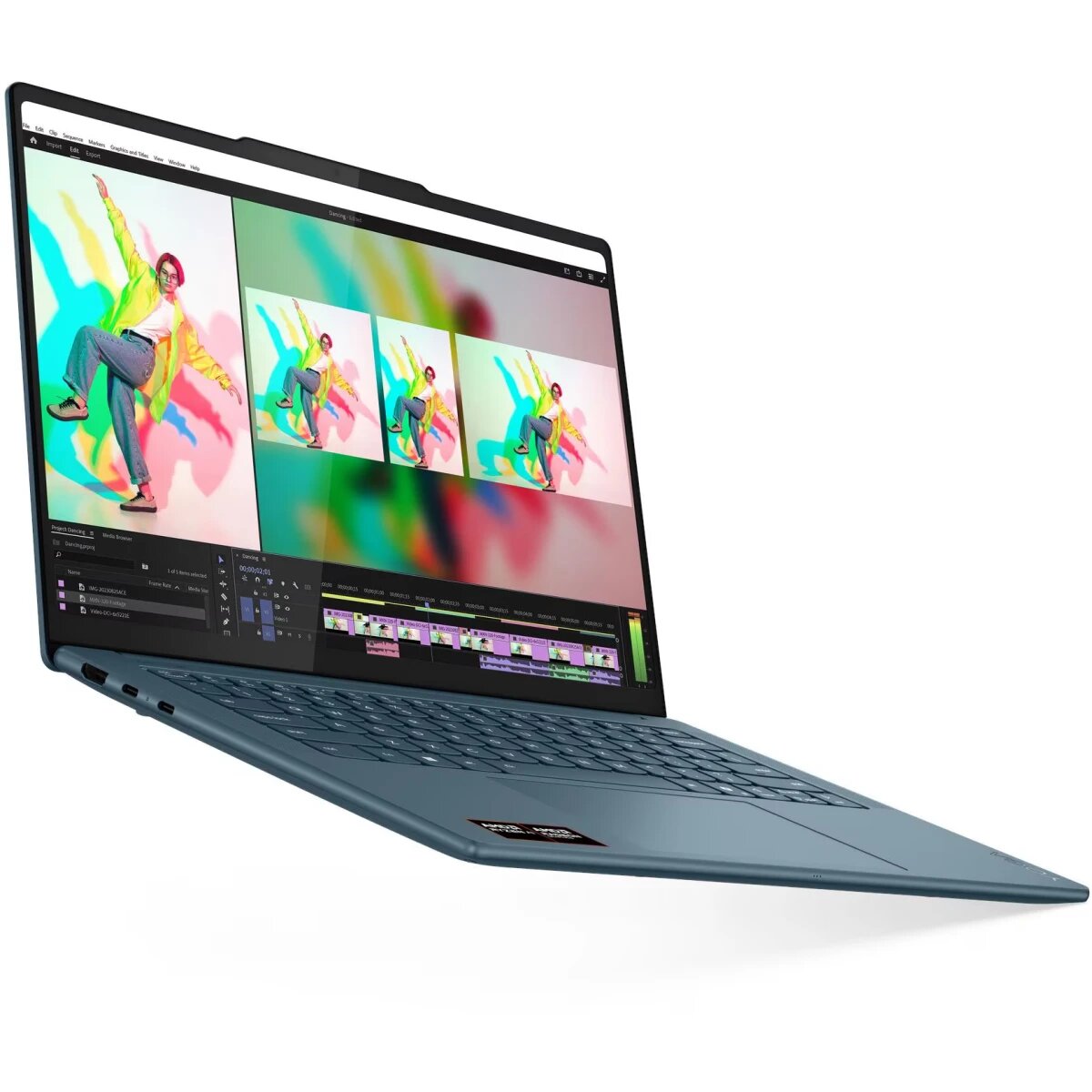 Ноутбук Lenovo Yoga Pro 7 14AKP10 14.5" OLED, Ryzen AI 7 350, 32GB, 1TB, Radeon, Win11 Pro, синий (83KG0013RK_Win11P)