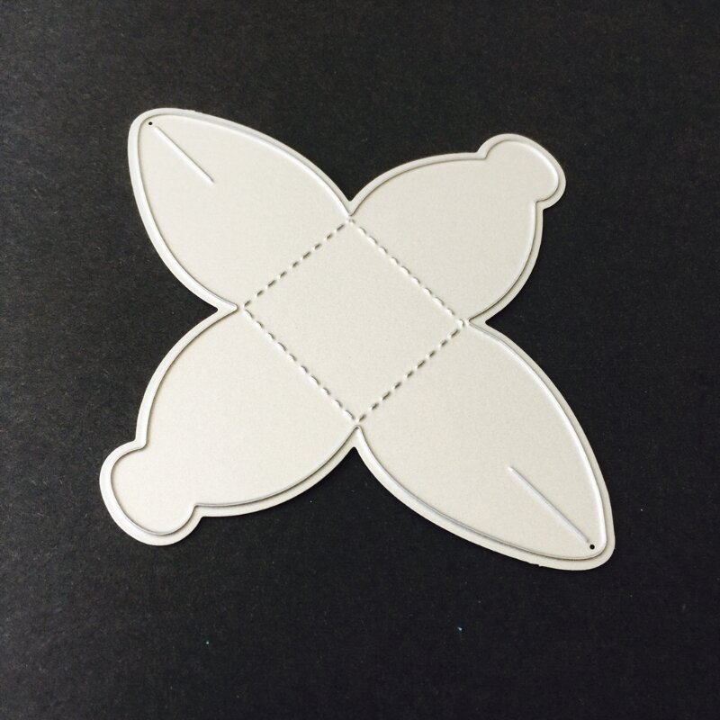 Gift Box Cutting Dies Stencil DIY Scrapbooking Embossing Album Paper Card Craft