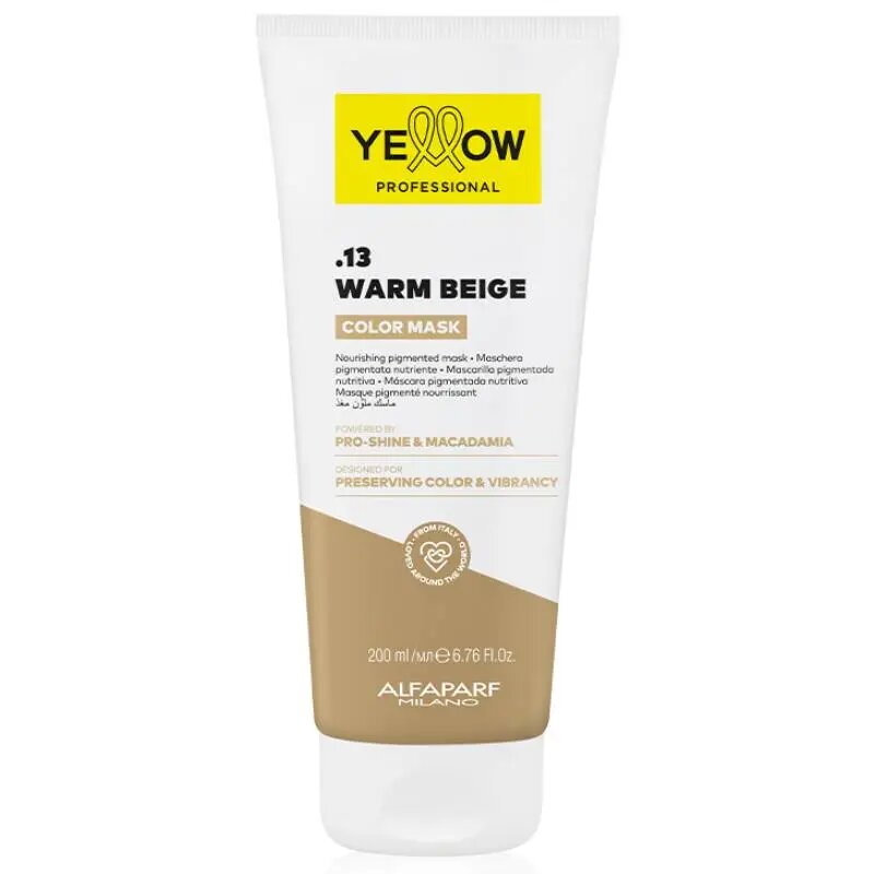 Маска для волос Yellow Professional Refresh Mask, с маслом макадамии, 250мл