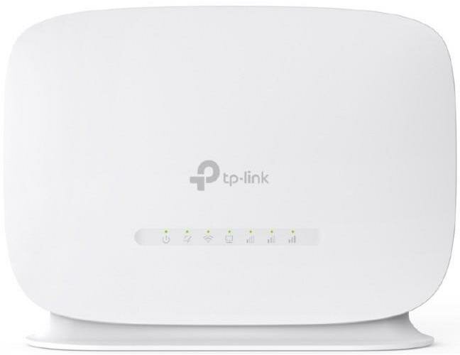 Беспроводной маршрутизатор 4G TP-Link TL-MR105, N300, встроенный модем 4G LTE до 150 Мбит/с, Wi-Fi: до 300 Мбит/с (2,4 ГГц), 4G категории 4, 1 порт LA