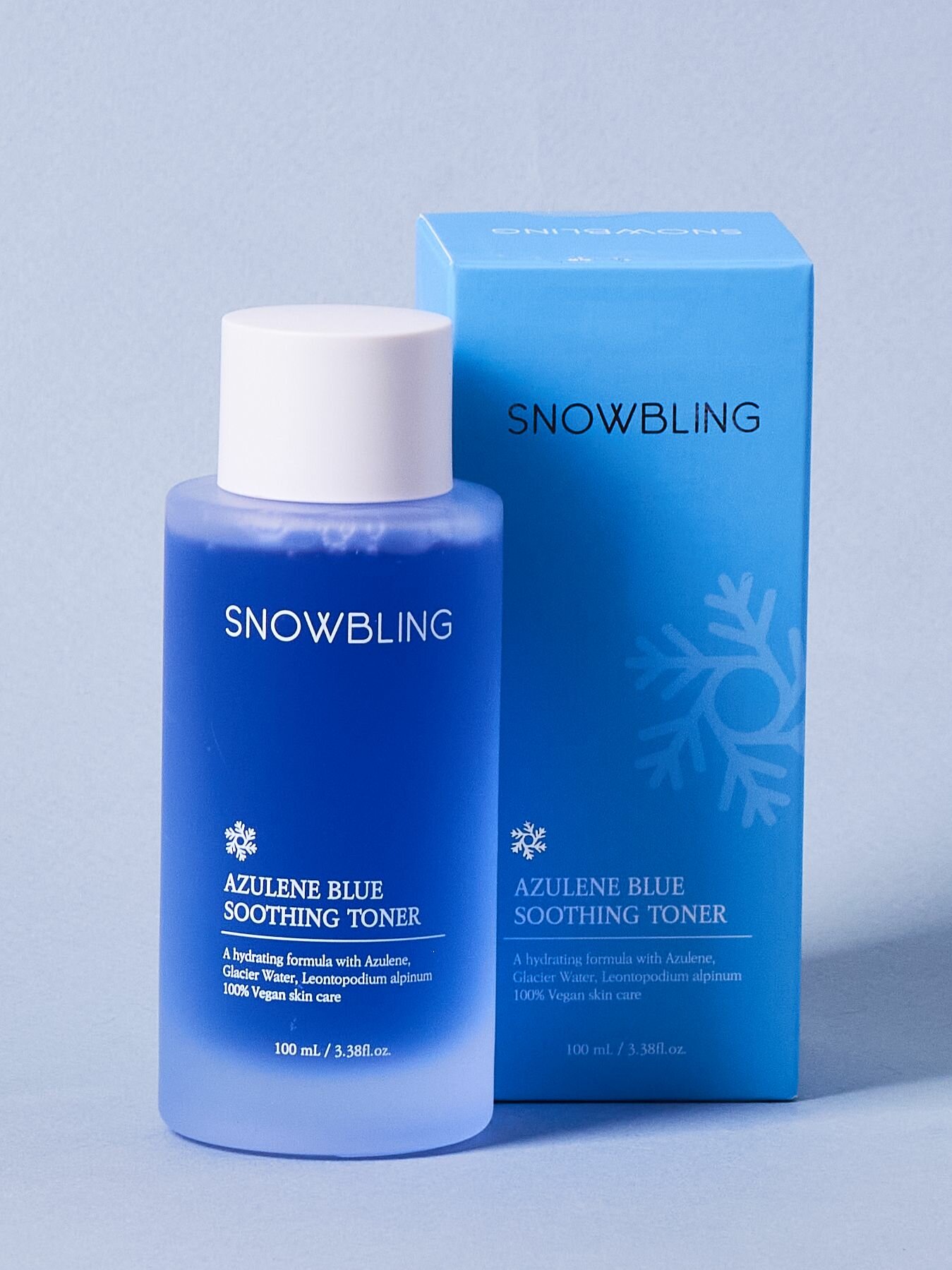 SNOWBLING Успокаивающий тонер с азуленом 100 мл Azulene Blue Soothing Toner