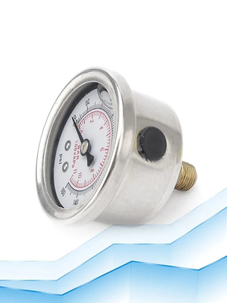 Тяжелый манометр давления масла 0-160psi 1/8 NPT для автомобилей