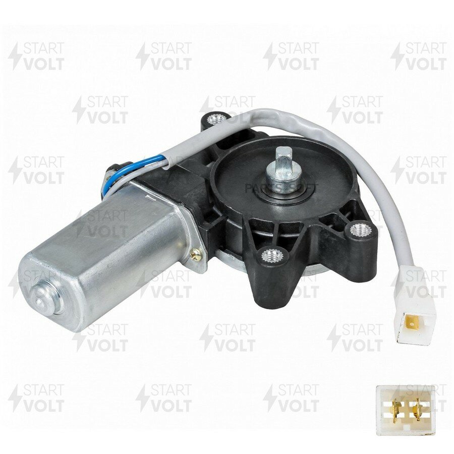 Двигатель стеклоподъемника для а/м ВАЗ 2110 правый (электрич.) "STARTVOLT" STARTVOLT VWR 0110 | цена за 1 шт