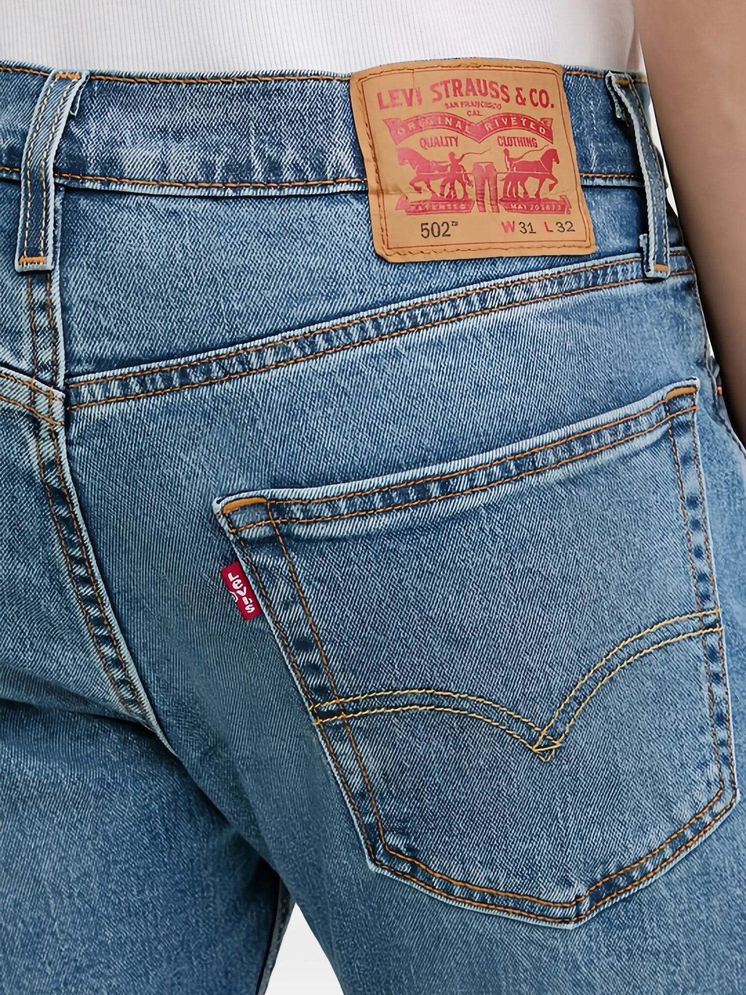 Джинсы Levi's, размер Width/Length (in) 32/34, синий — фото 1