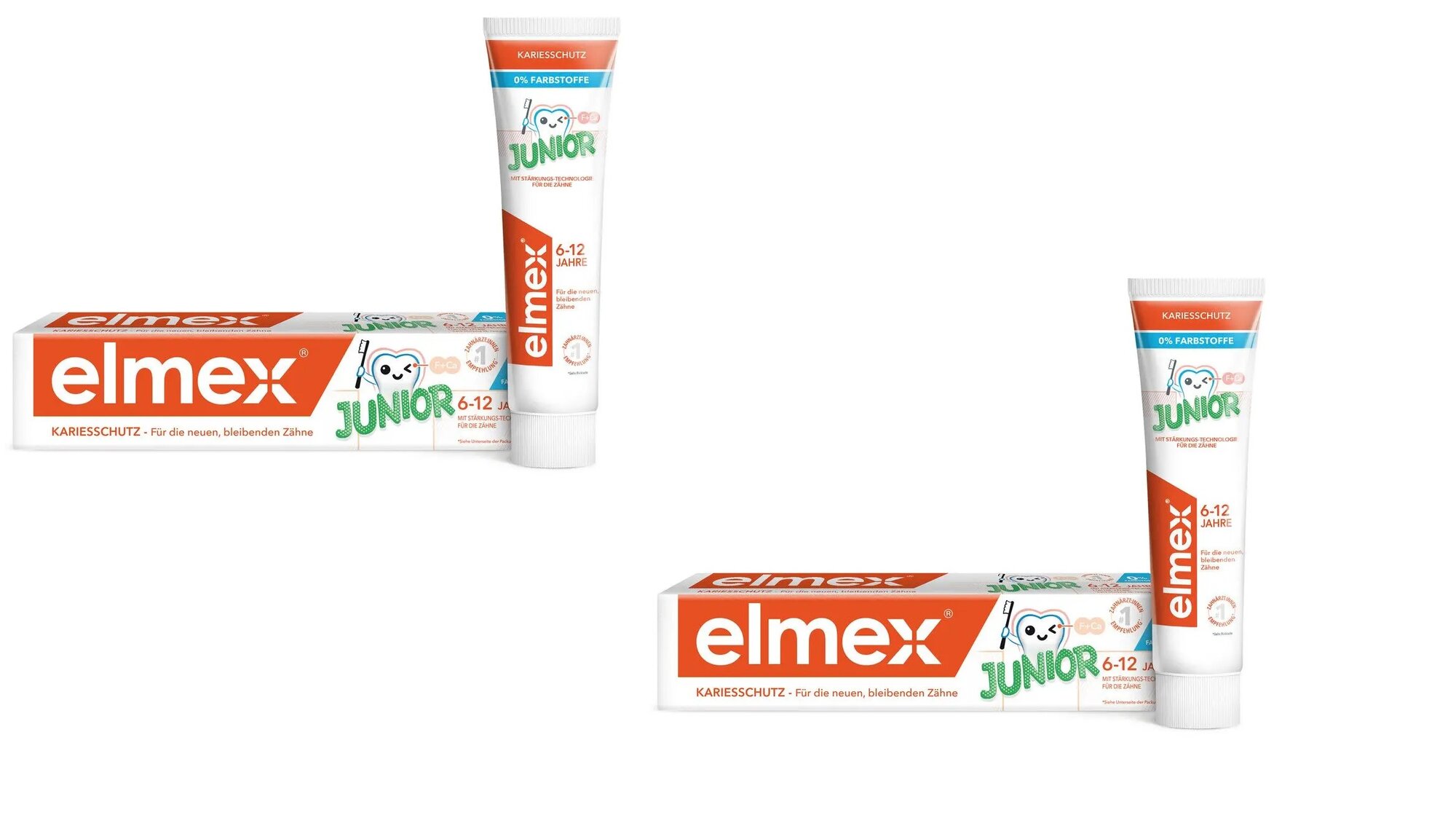 Зубная паста Colgate Elmex Юниор, 75мл 2шт